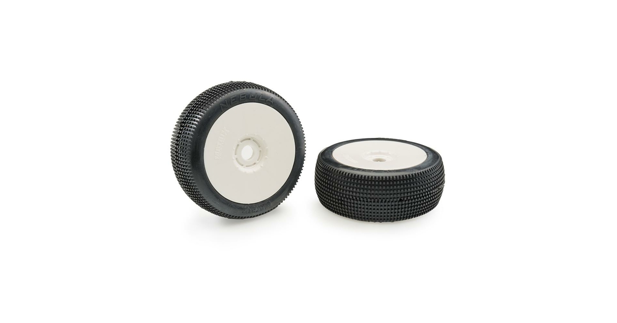 Matrix - Pneus Buggy 1:8 Nebula (2) montés/collé - NEB-GL