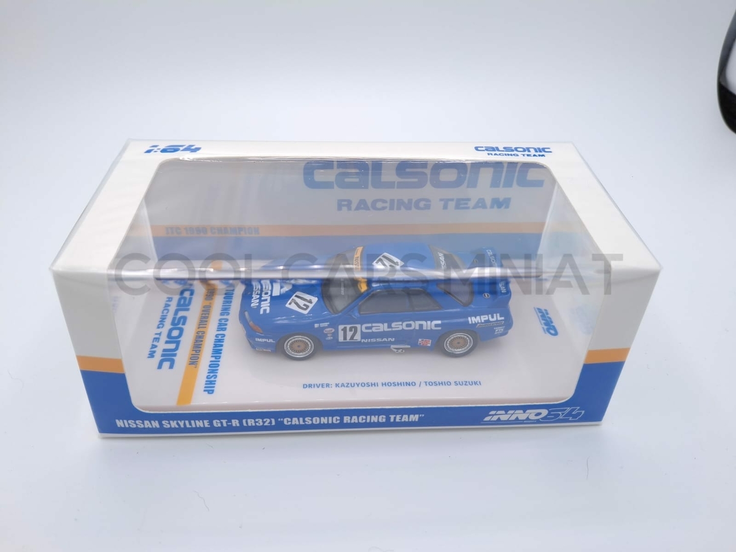 Nissan Skyline GT-R R32 #12 « Calsonic Racing Team » Inno64 1/64 ...