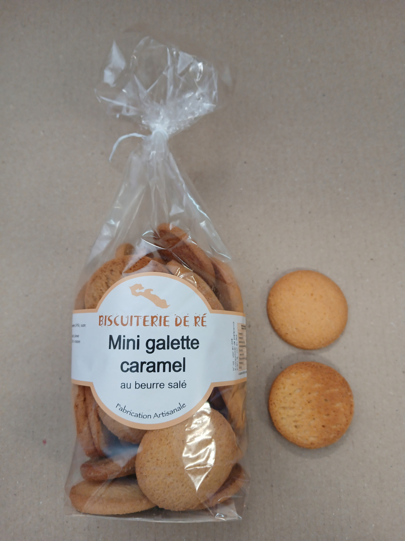 Mini Galette Caramel de la Biscuiterie de Ré
