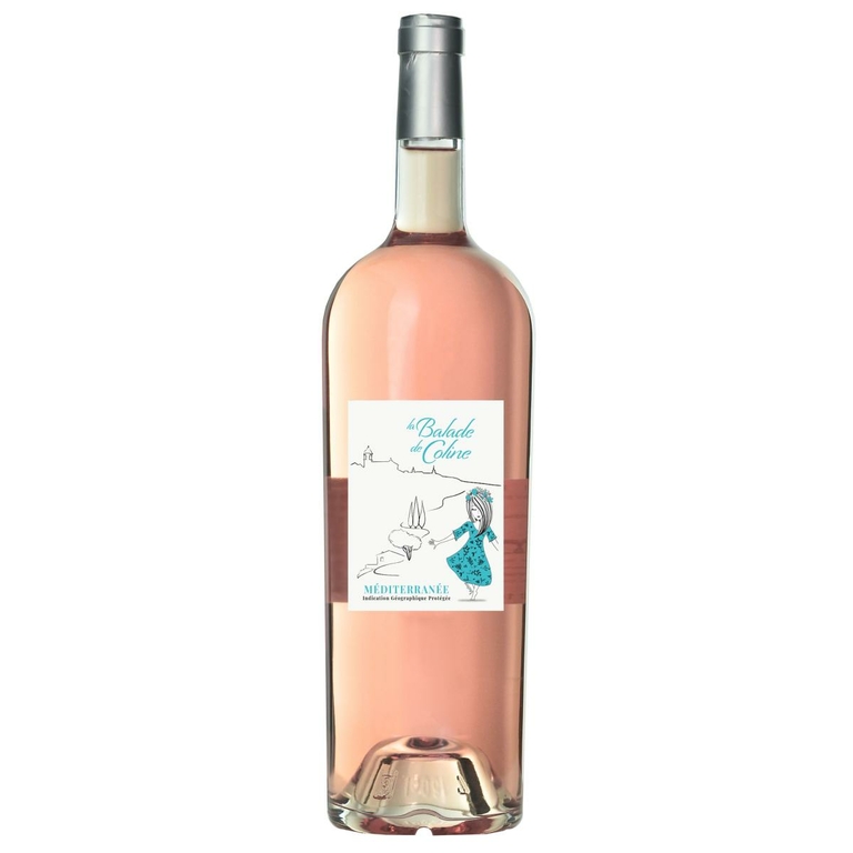 IGP Méditerranée Rosé - La Balade de Coline 2024 Magnum (1,5 litres ...