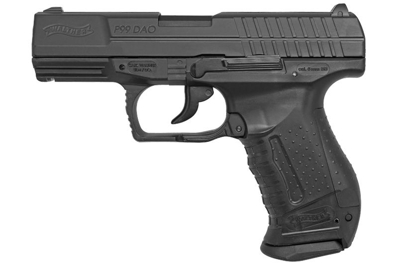 L'UMAREX - WALTHER P99 DAO Blowback Co2 2 joule - NOIR : Repoussez les ...