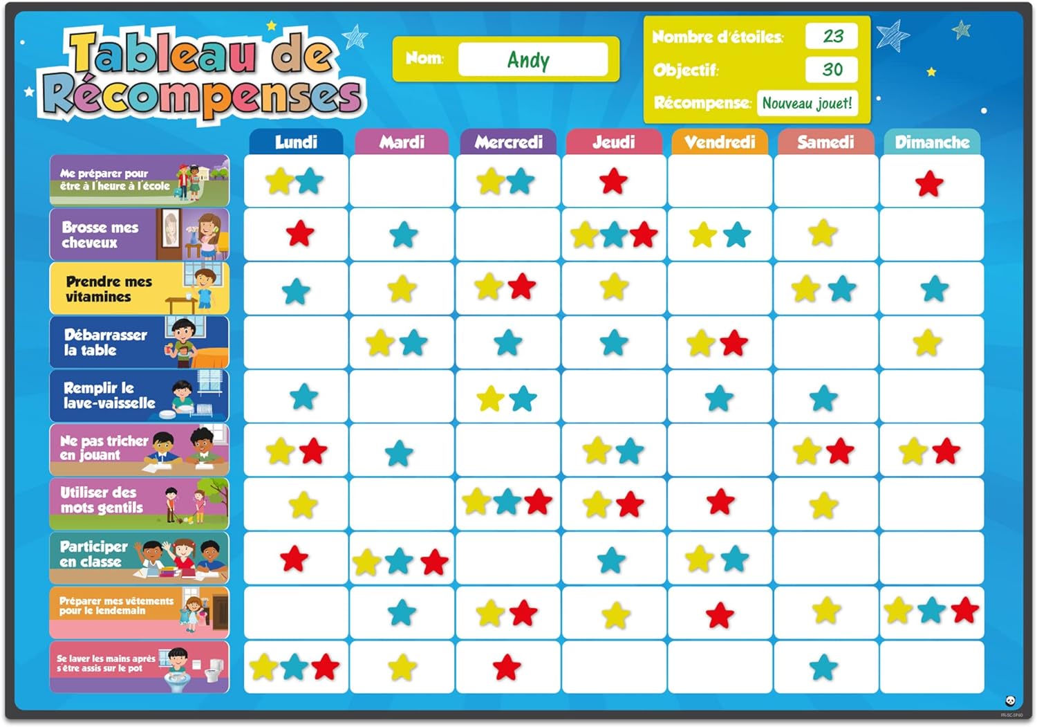 Supports Visuels et emploi du temps - Calendriers - jeux-educatifs-autisme
