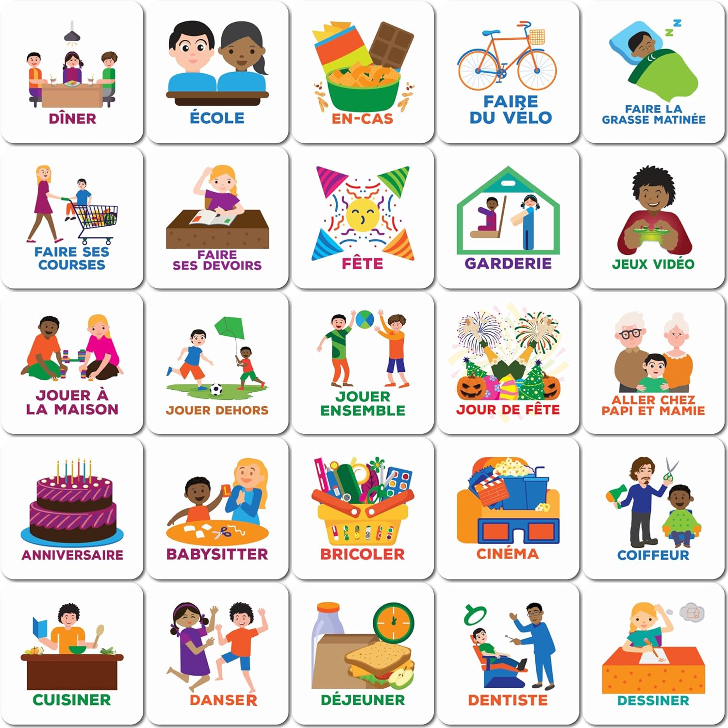 Supports Visuels et emploi du temps - Calendriers - jeux-educatifs-autisme