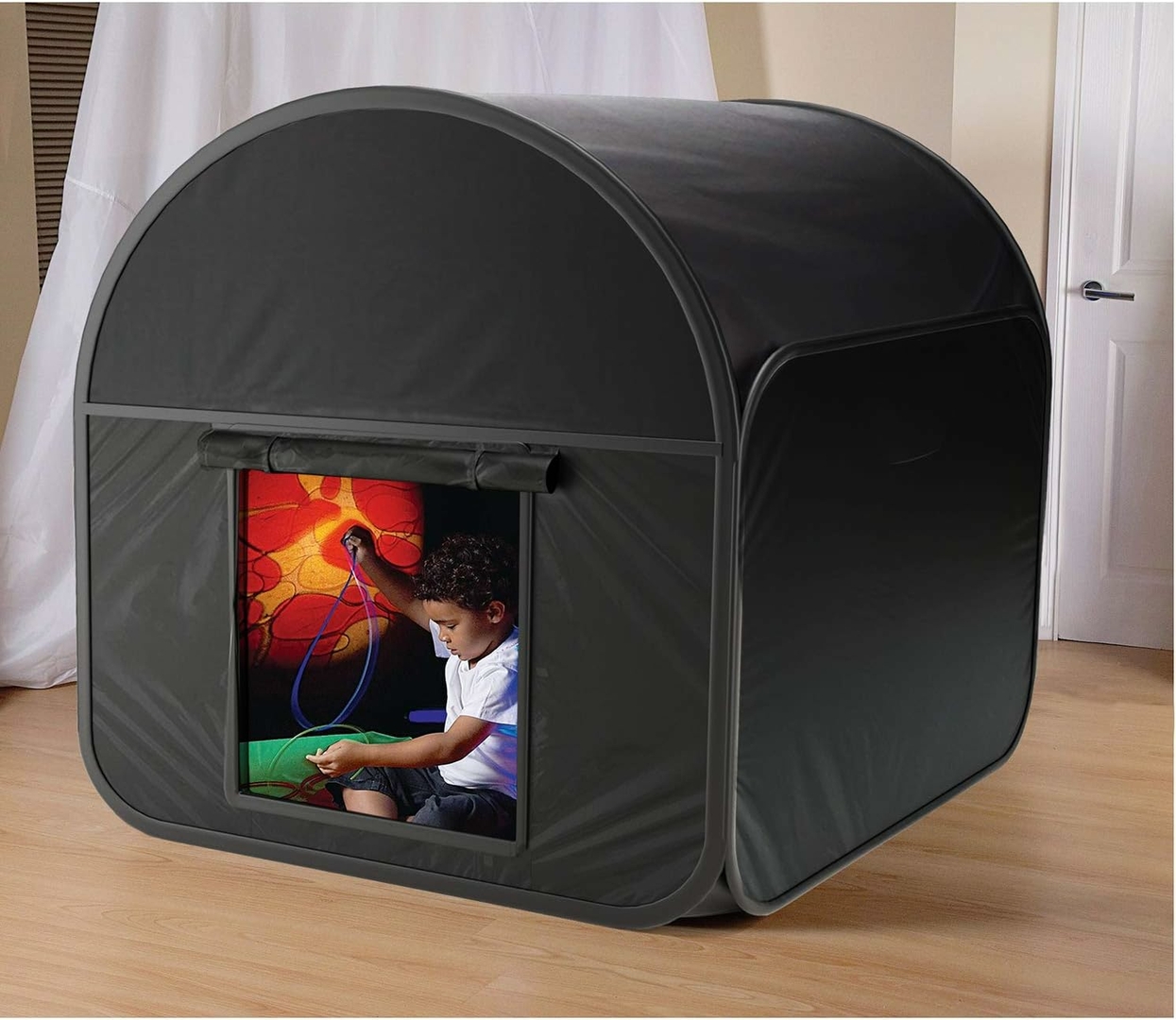 Tente sensorielle blackout - refuge apaisant enfants autistes