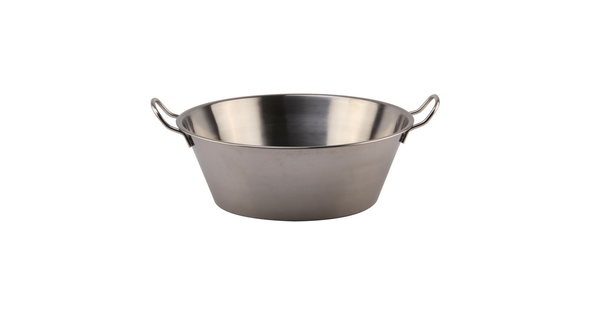 Bassin inox 38 cm - ustensile de cuisine polyvalent et de qualité ...