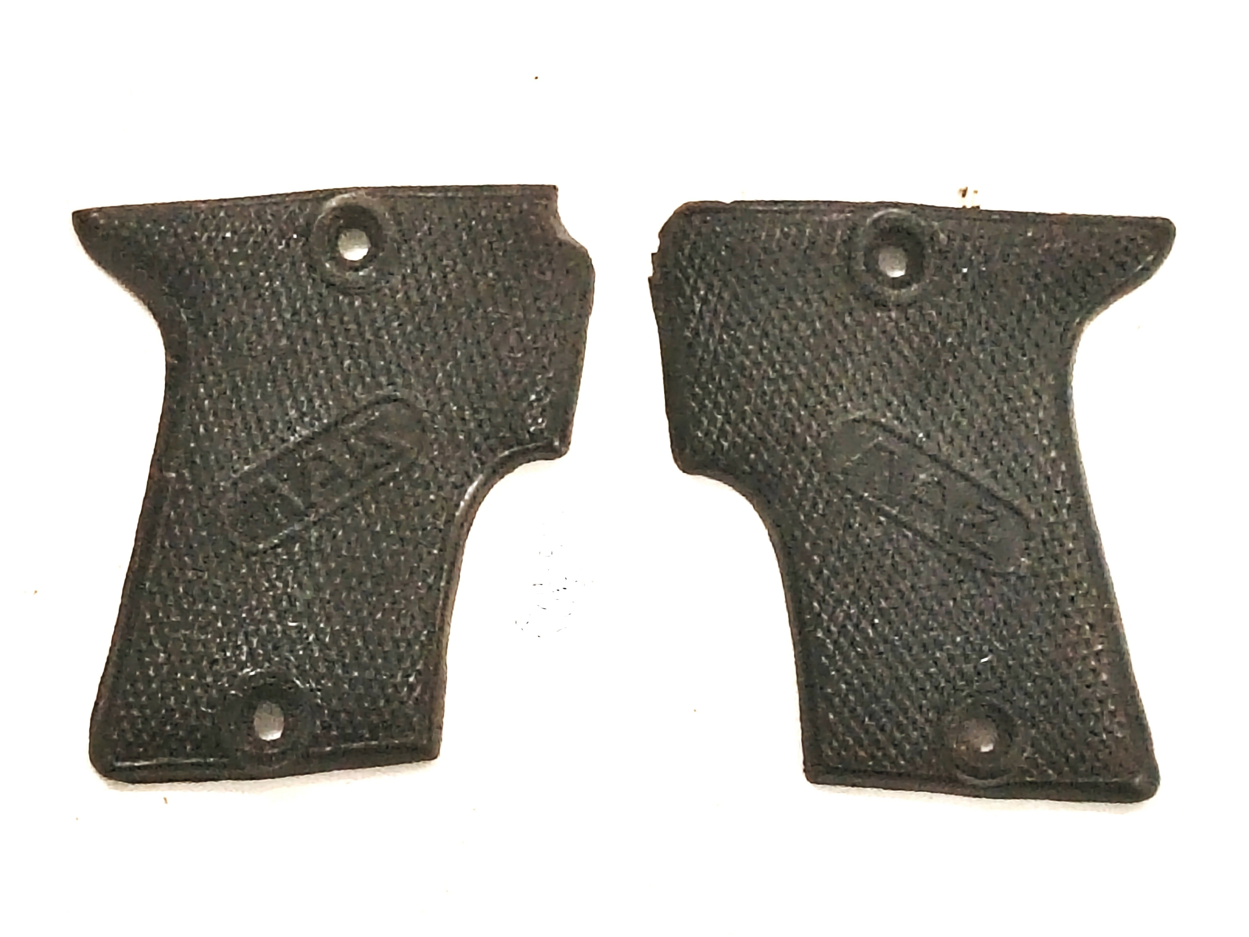 Les superbes plaquettes époque pistolet MAB A - Un chef-d'œuvre d ...