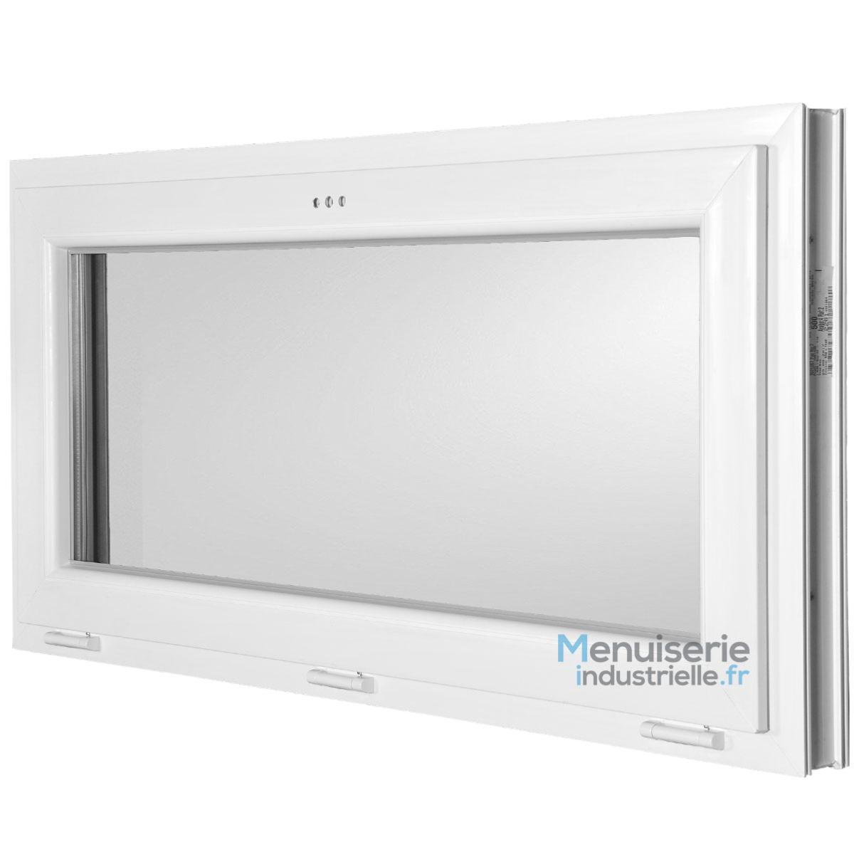 Fenêtre PVC Abattant Ht 60x100 cm |standard & renforcé