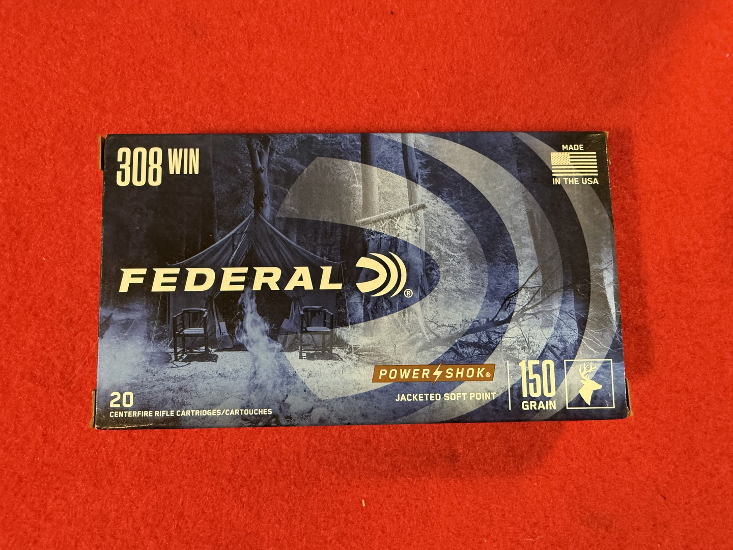 Balles Cal.308 Win FEDERAL Power Shok (20) - Cal .308 Win - armurerie ...