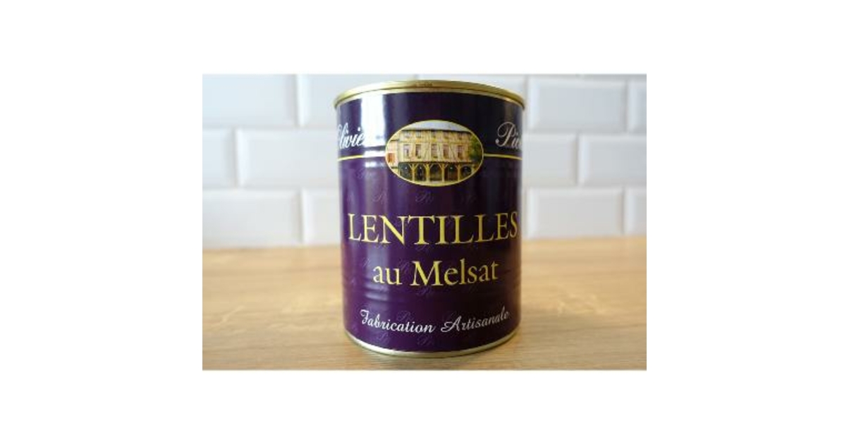 Lentilles au Melsat - Conserves maison/Nos plats cuisinés - SARL MAISON ...