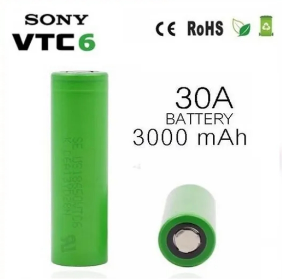 Achat Accu VTC6 18650 3000mAh 3.7V - Sony | Performance et fiabilité