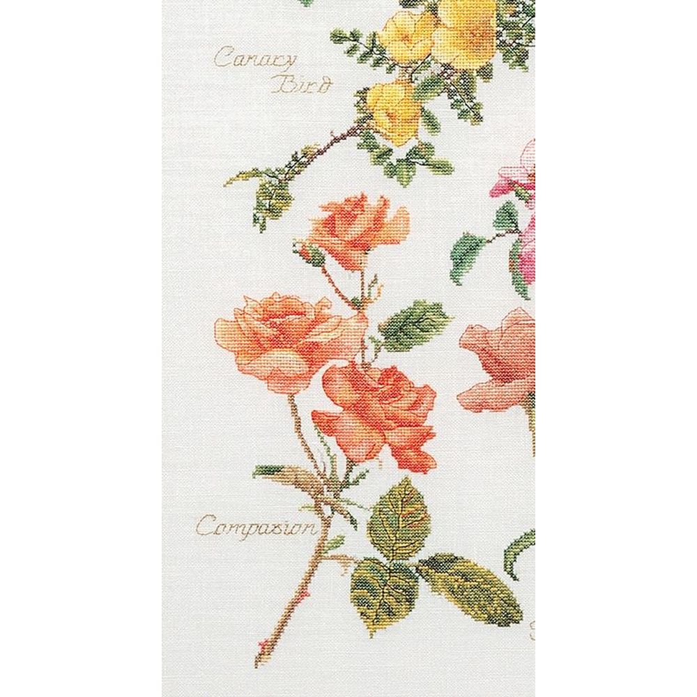 Thea Gouverneur 3066 Aida Roses kit point de croix compté