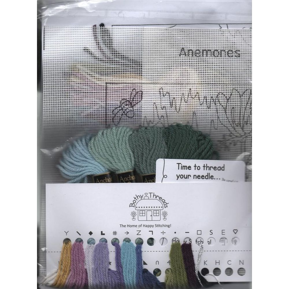 Bothy Threads LSAN Anémones kit point lancé