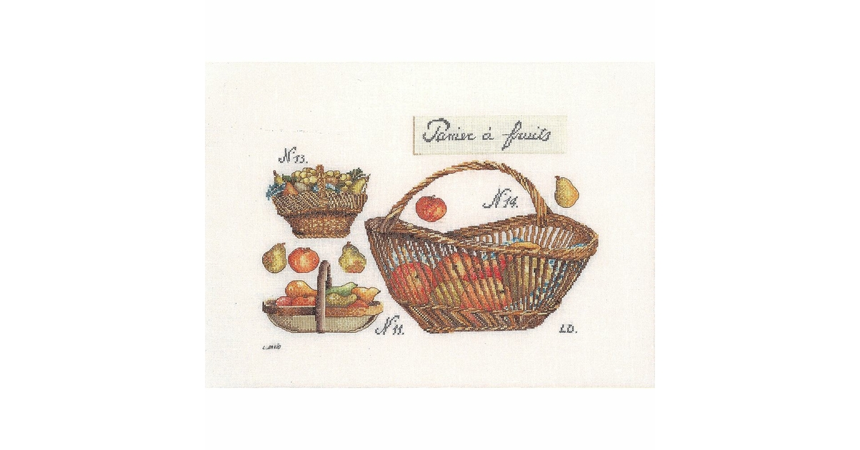 Thea Gouverneur 2099 lin Panier de fruits