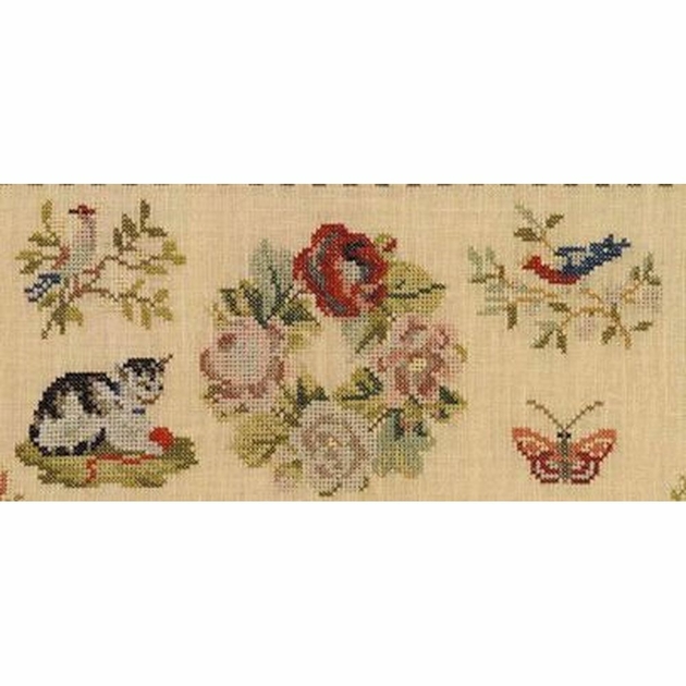 Permin - 39-5301 - kit lin - Sampler Anna Thies 1859