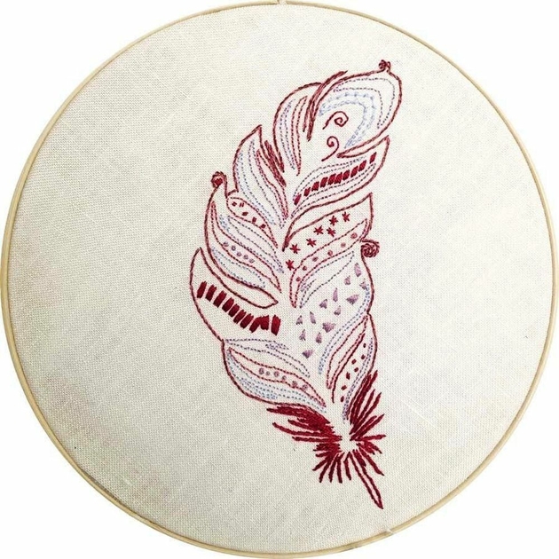 Broderie Traditionnelle la plume au vent 20206 Alvéo