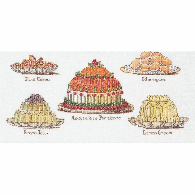 Thea Gouverneur 2096 lin Assortiments de Gâteaux