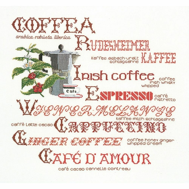 Thea Gouverneur 3011 Aida Sampler café kit point croix