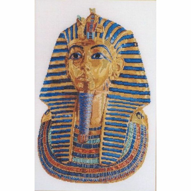 Thea Gouverneur 596 lin Toutankhamon kit point croix