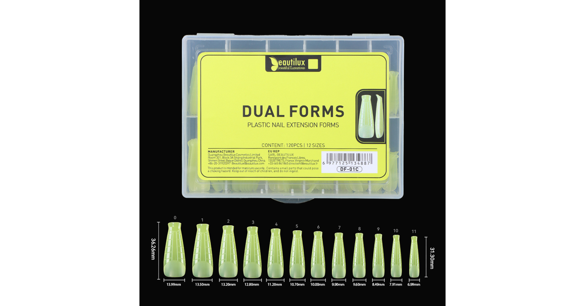 POPIT Dual Forms 120PCS/12 Tailles - Popit - ornalau
