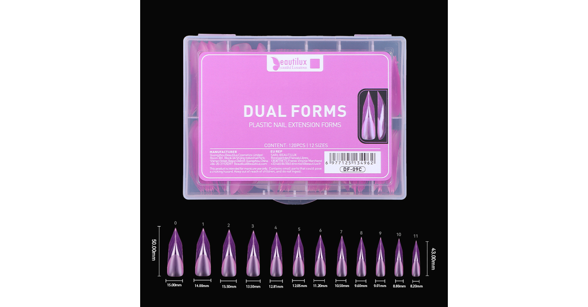 POPIT Dual Forms 120PCS/12 Tailles - Popit - ornalau