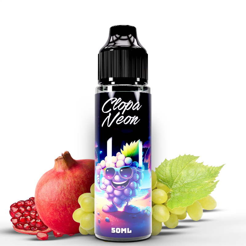 Clopa Neon 50ml - Clopa Cabana (+1 Booster Offert !) - E-liquides ...