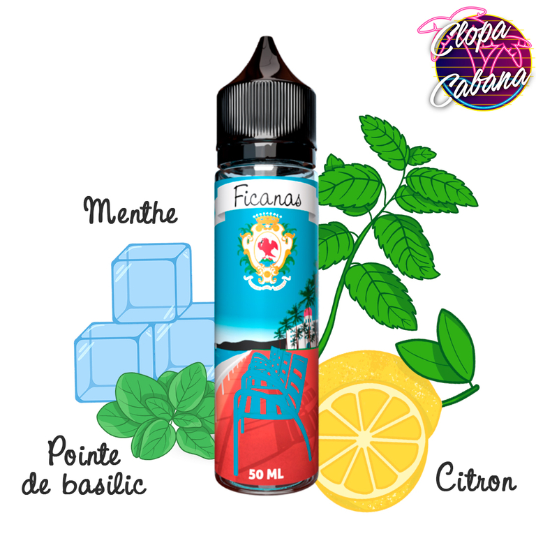 Ficanas 50ml - Clopa Cabana (+1 Booster Offert !) - E-liquides - Clopa ...