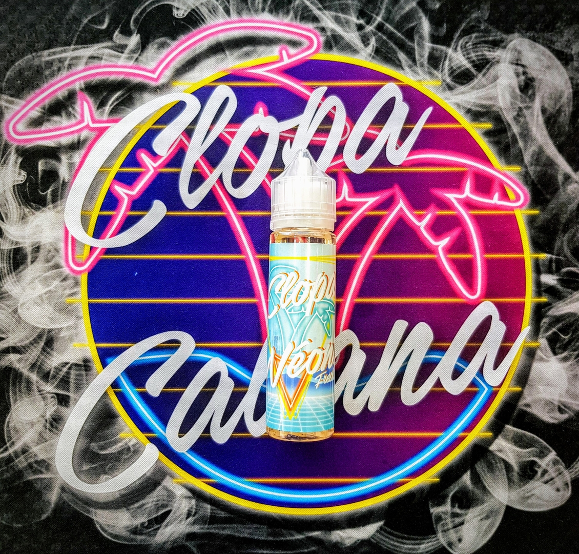 Clopa Neon 50ml - Clopa Cabana (+1 Booster Offert !) - E-liquides ...