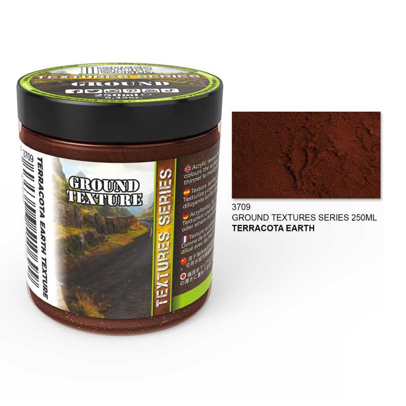 Acrylic Ground Texture - TERRACOTA EARTH 250ml - GSW/GSW TEXTURE - LE ...