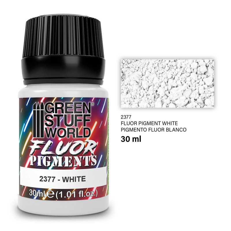 Pigment FLUOR BLANC - GSW/GSW PIGMENT - LE TEMPLE DU HOBBY