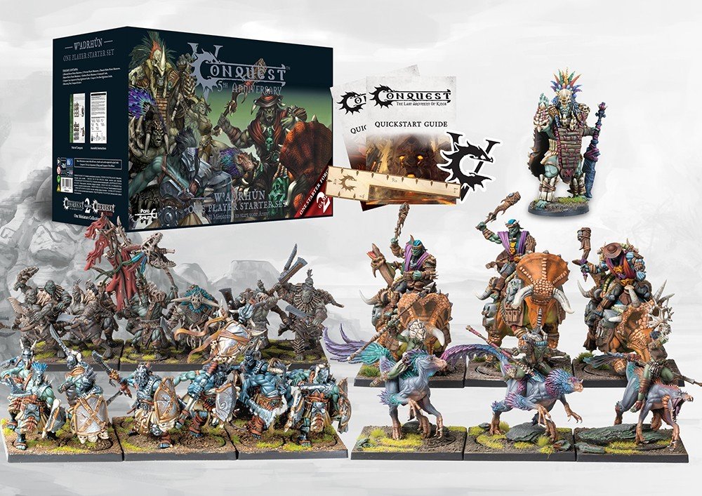 W’adrhŭn - Conquest 5th Anniversary Supercharged Starter Set - CONQUEST ...