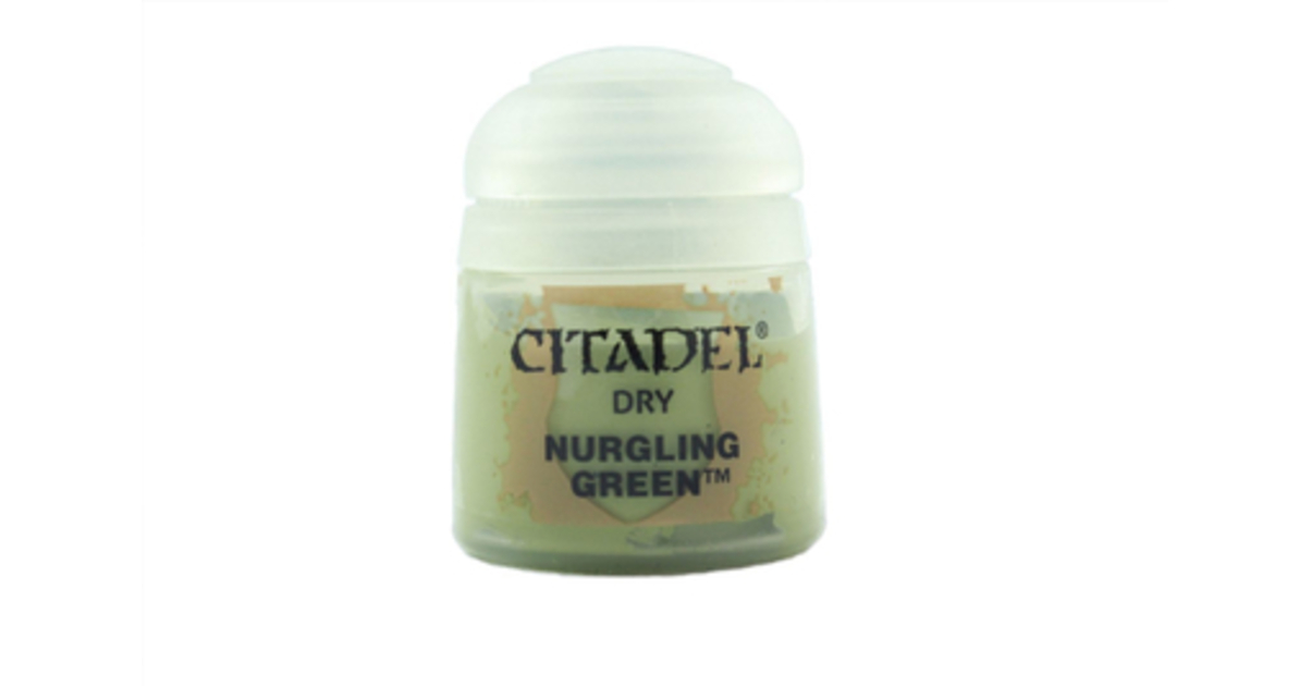 DRY: NURGLING GREEN - CITADEL / Warhammer COLOR/CITADEL DRY - LE TEMPLE ...