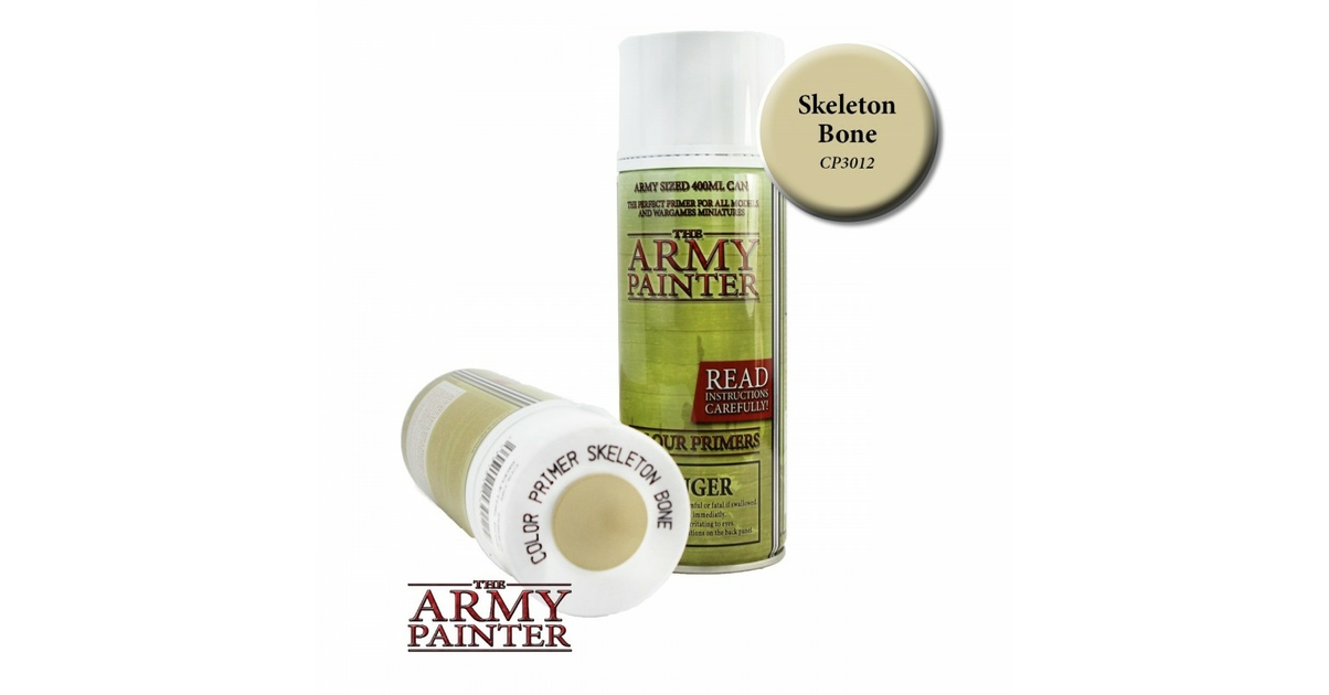 Colour Primer - Skeleton Bone - THE ARMY PAINTER/TAP SPRAY - LE TEMPLE ...