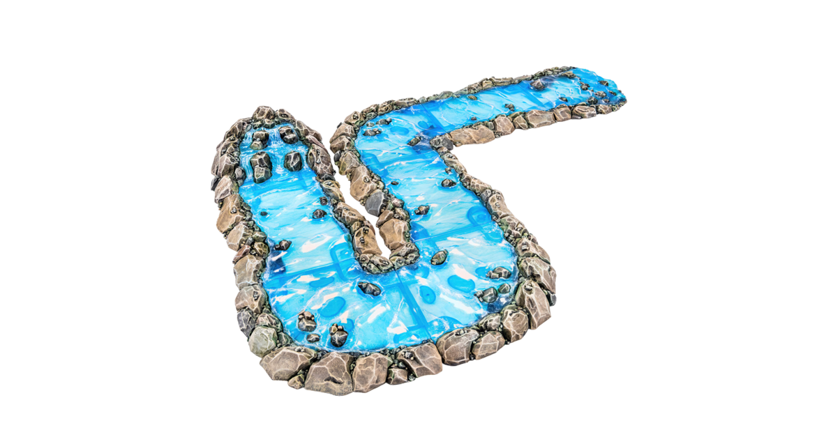 Modular River - Archon Studio/Dungeon & Lasers - LE TEMPLE DU HOBBY