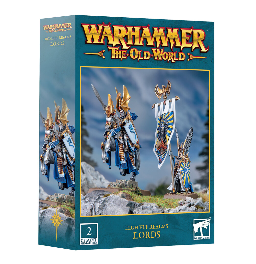 HIGH ELF REALMS: HIGH ELF LORDS - TOW/HIGH ELF REALMS - LE TEMPLE DU HOBBY