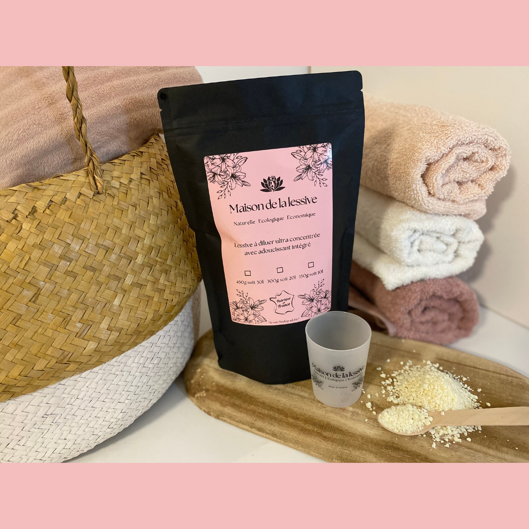 Lessive Maison 100% Naturelle, Zéro Déchet & Ultra Efficace