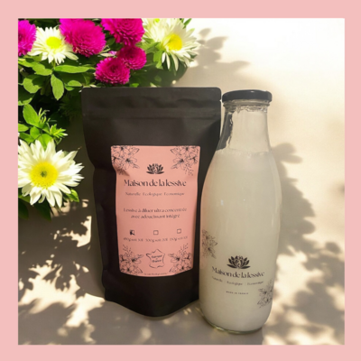 Lessive Maison 100% Naturelle à 0,08€ par lavage – France