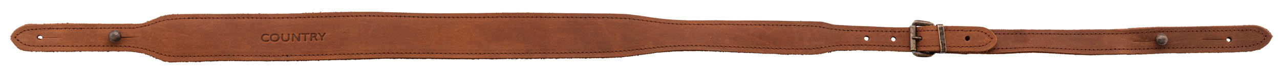 Bretelle carabine en croûte de cuir, boutons - Country Sellerie ...
