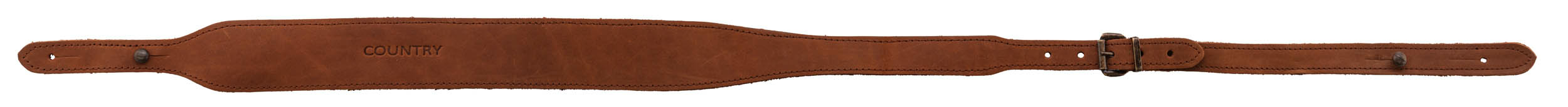 Bretelle carabine en croûte de cuir, boutons - Country Sellerie ...