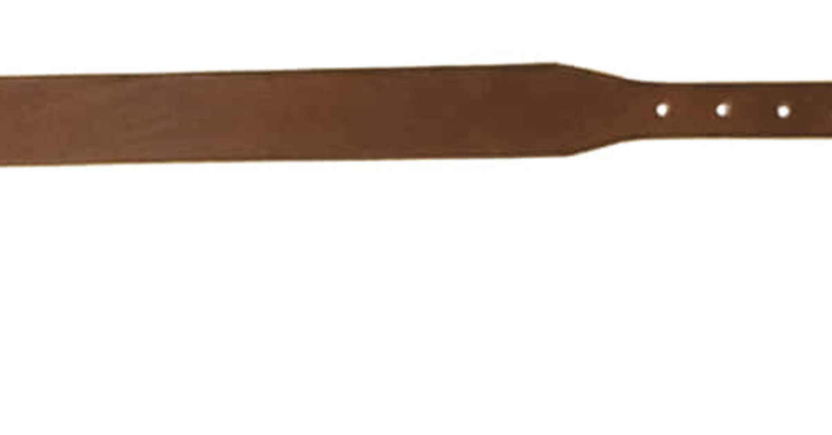 Bretelle fusil en cuir pleine fleur, boutons - Country Sellerie ...