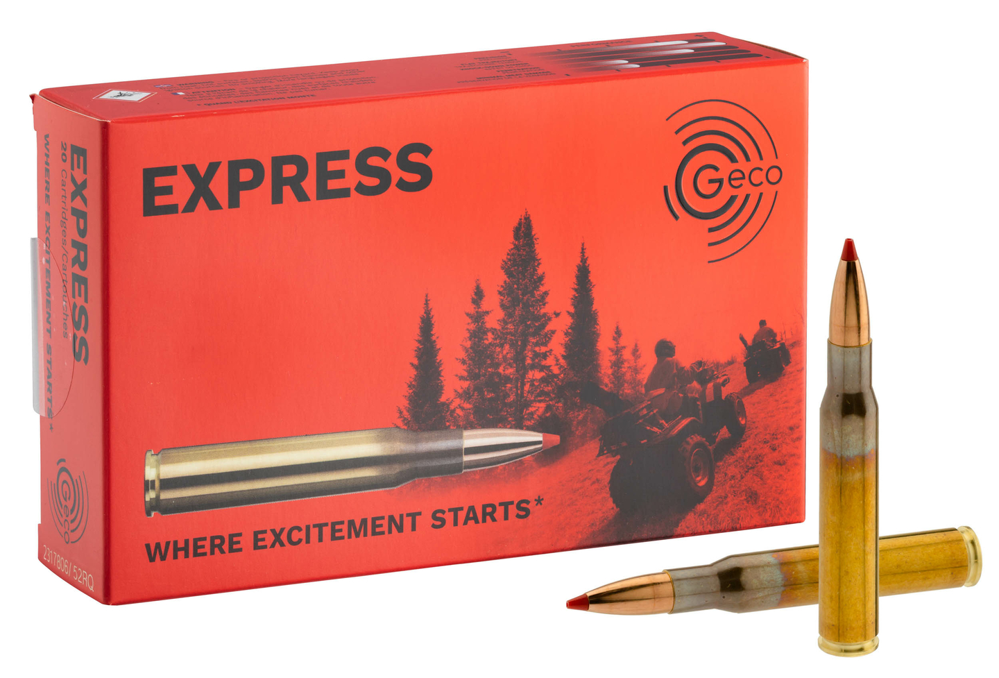 GECO .30-06 Spring. EXPRESS 165 gr / 10,7 g - Munitions de Chasse ...