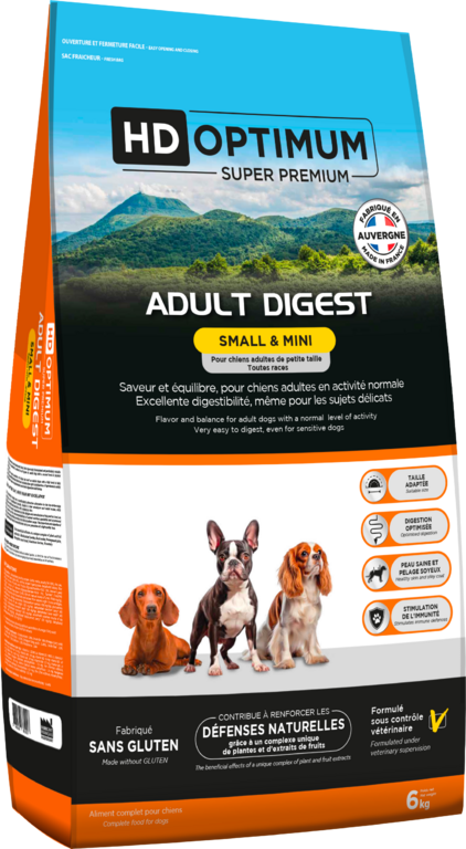 HD Optimum Small & Mini - Adult Digest 6kg - Gamme HD Optimum - corsic ...