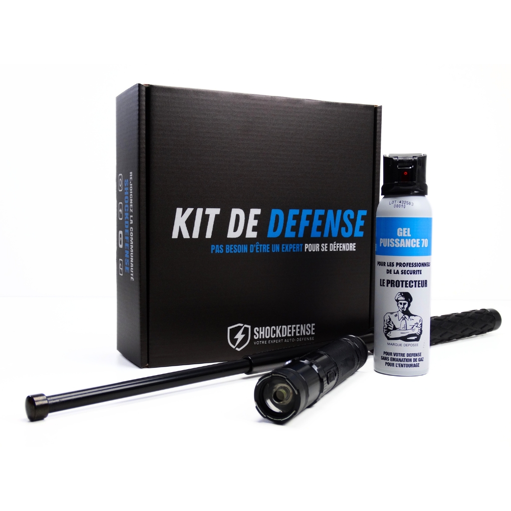 Kit de défense Domicile Indispensable - Soyez Prêt Face au Danger
