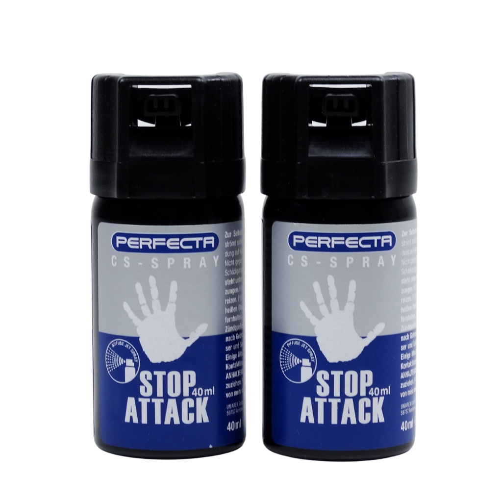 Bombe Lacrymogène Gel poivre & Gaz CS 100% légal | Livraison 48h