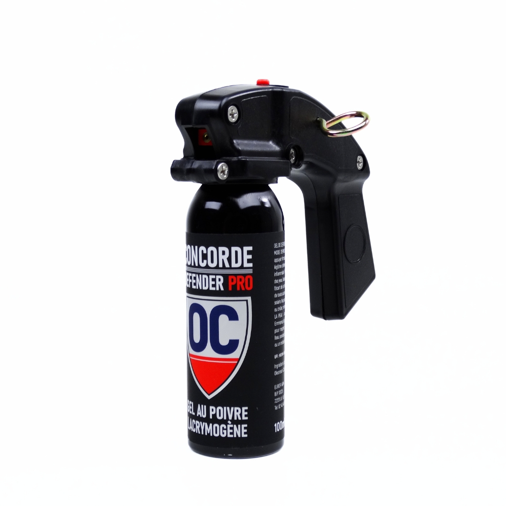 Bombe Lacrymogène Gel poivre & Gaz CS 100% légal | Livraison 48h