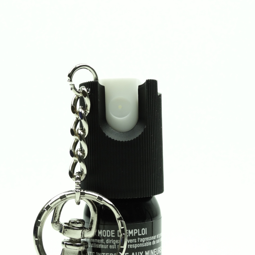 Mini bombe lacrymogène gaz poivre 14 ml - Légale et Efficace