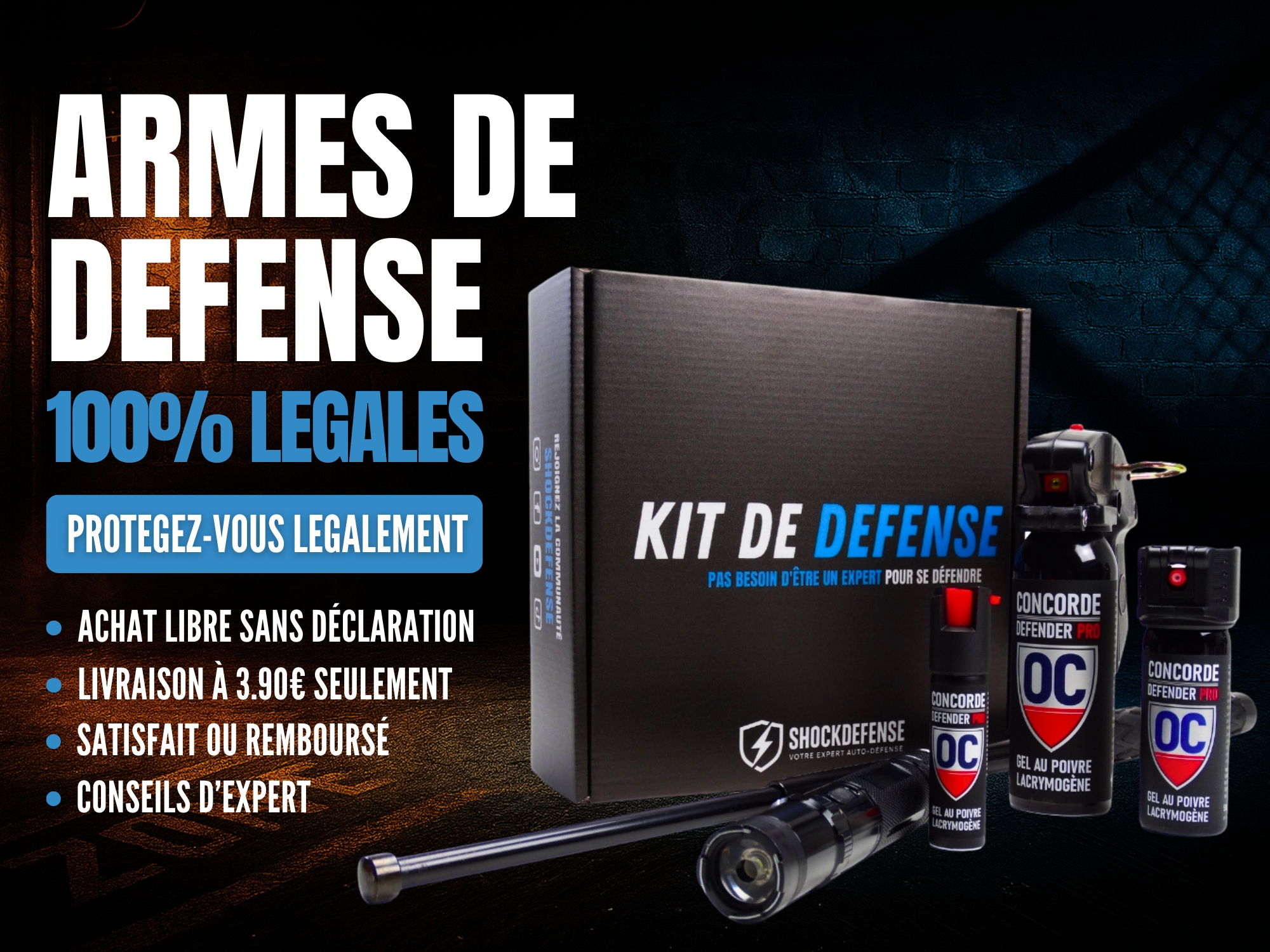 Meilleure Arme de Défense Légale 2025 : Femme & Domicile