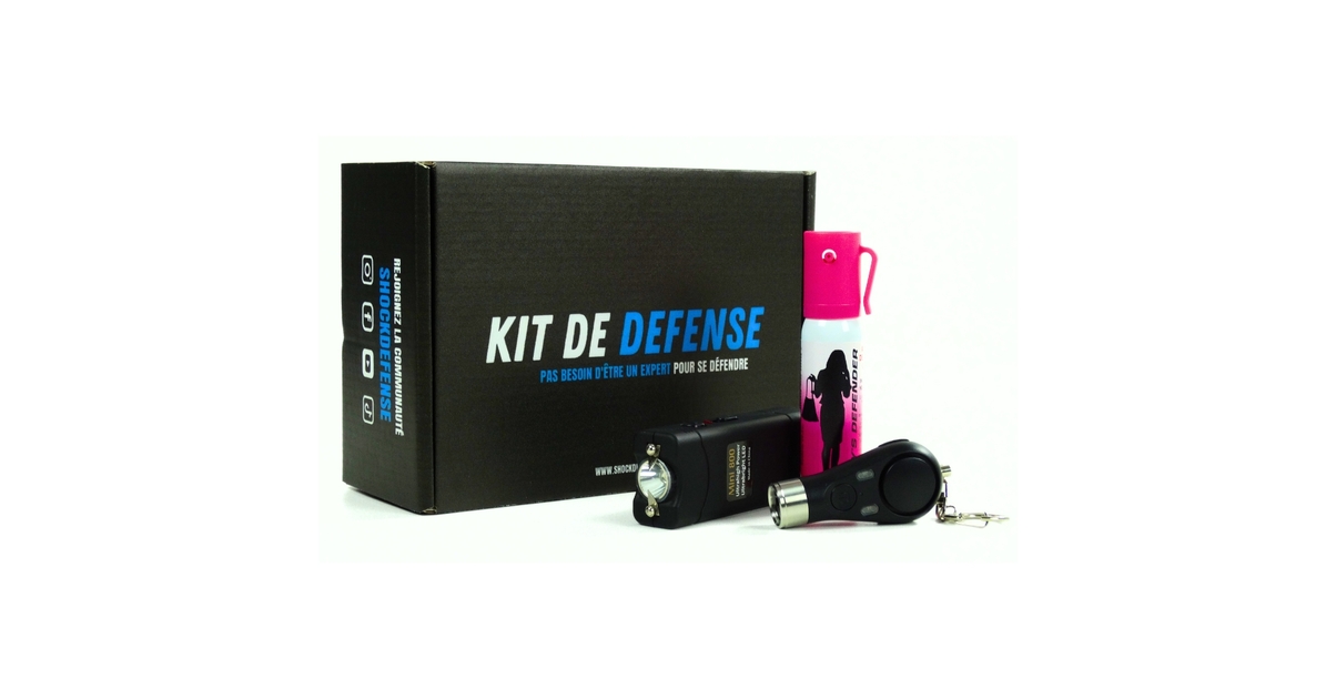 Kit de Défense LADY'S – Pack Auto-défense Femme livraison offerte
