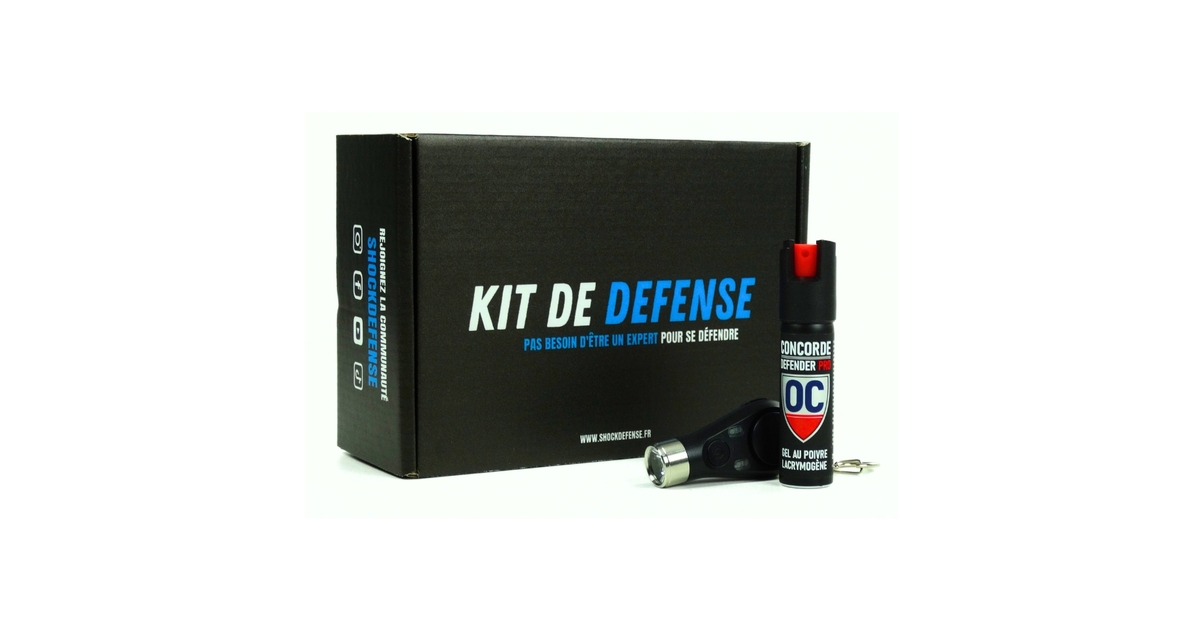 Kit Auto-Défense Urban - Pack de défense pas cher Livraison 48h
