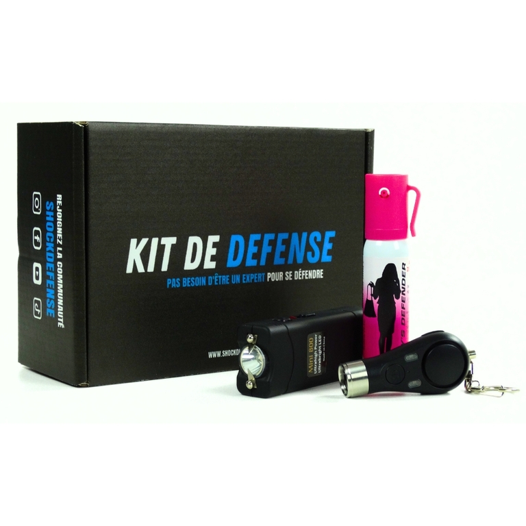 Kit de Défense LADY'S – Pack Auto-défense Femme livraison offerte
