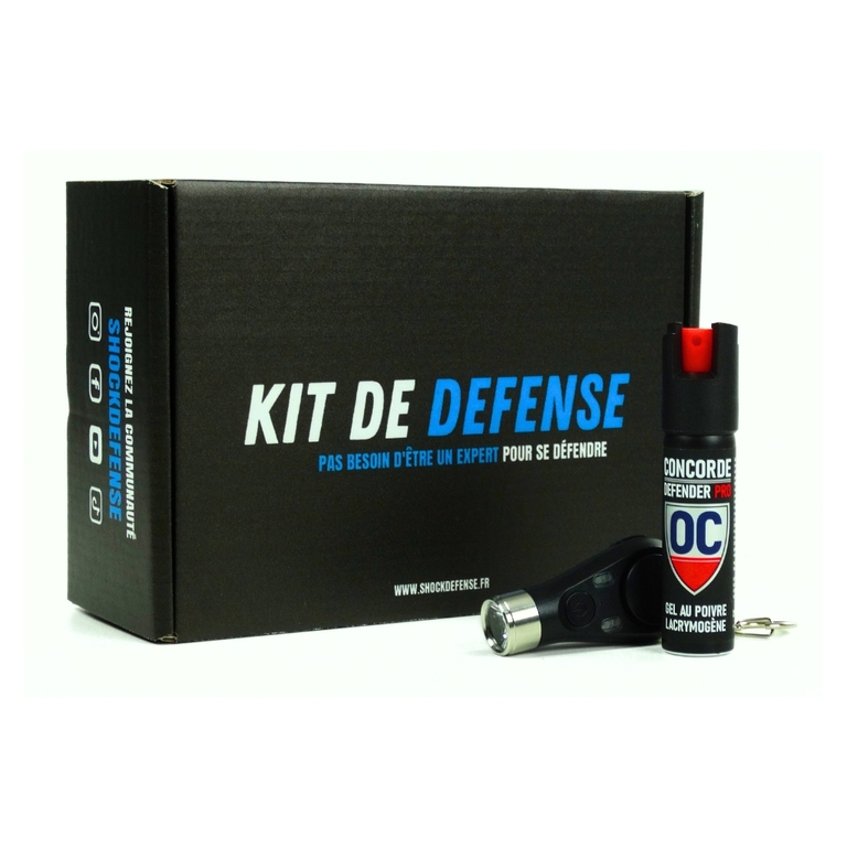 Kit Auto-Défense Urban - Pack de défense pas cher Livraison 48h